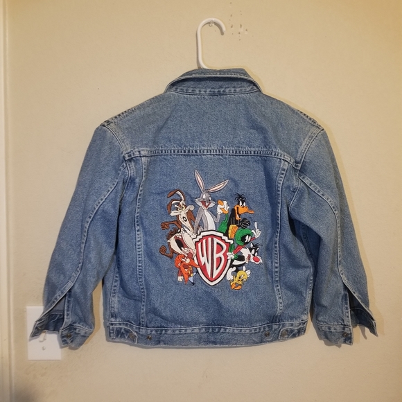 Warner Bros. | Jackets & Coats | Vintage 998 Looney Tunes Embroidered ...